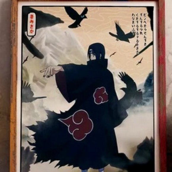 Naruto | Art | Naruto Itachi Poster Japanese Print Poster | Poshmark